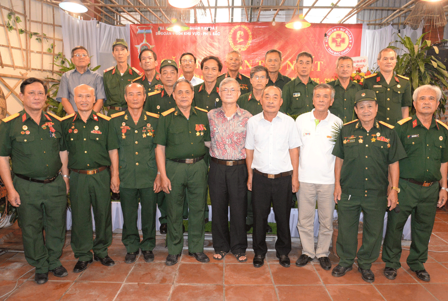 Bắc Giang Ccb Quân Y Sư đoàn 9 Quân đoàn 4 Miền Đông Nam Bộ Gặp Mặt Truyền Thống